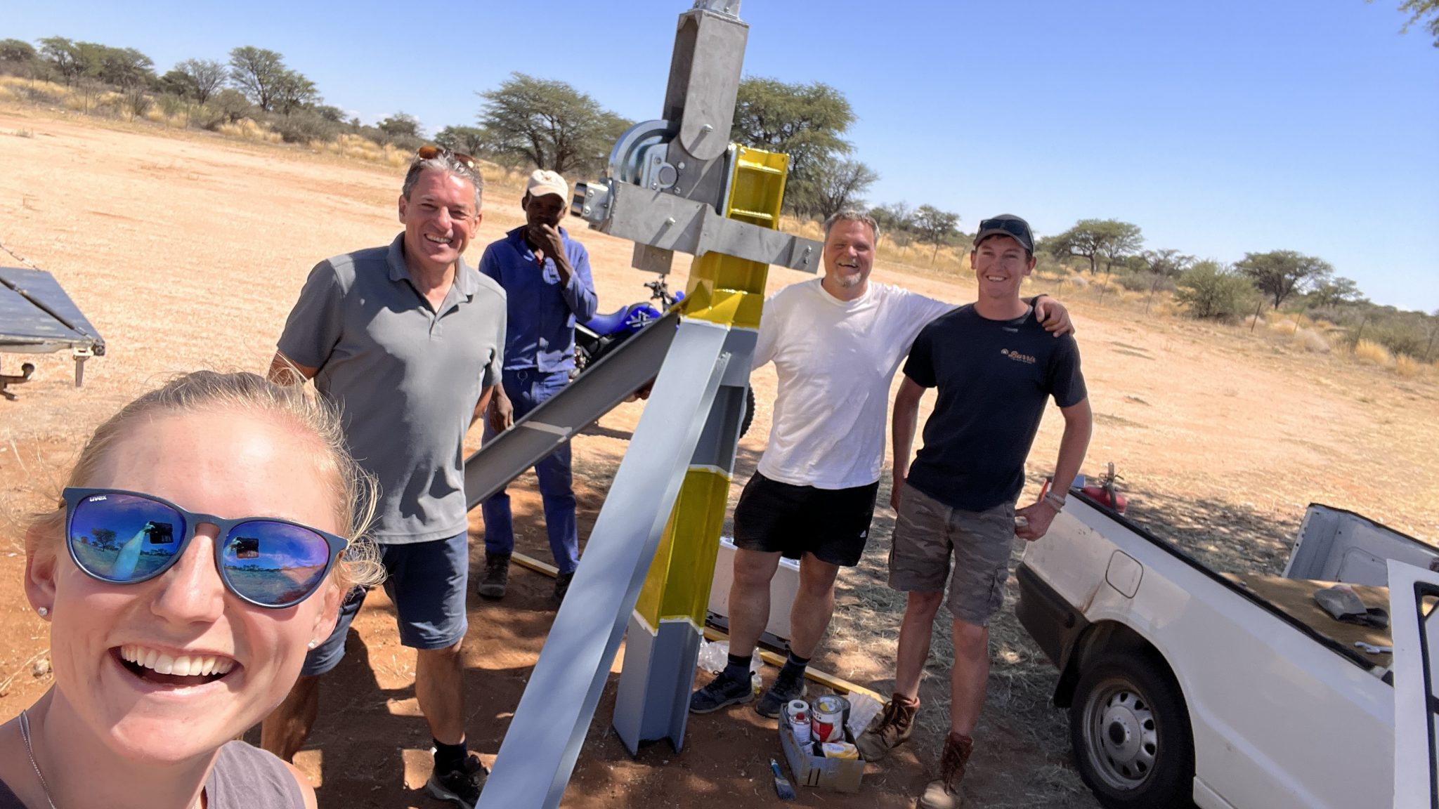 Autoschlepp mal anders. – Veronica Flying